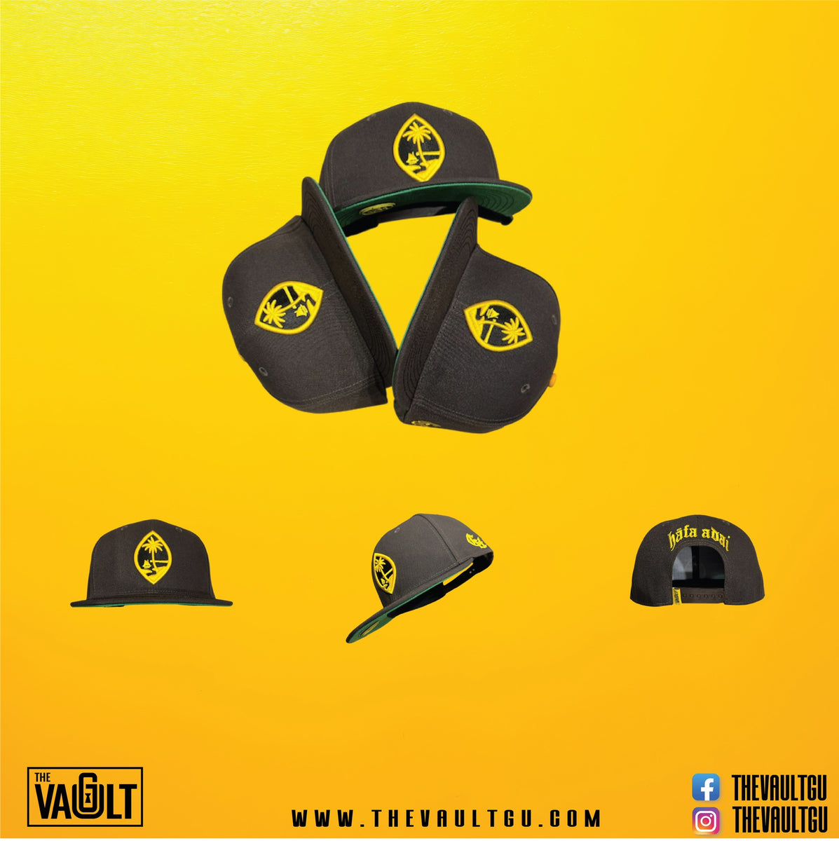 TVG Snapback - Anniversary Home Seal Hat – The Vault GU